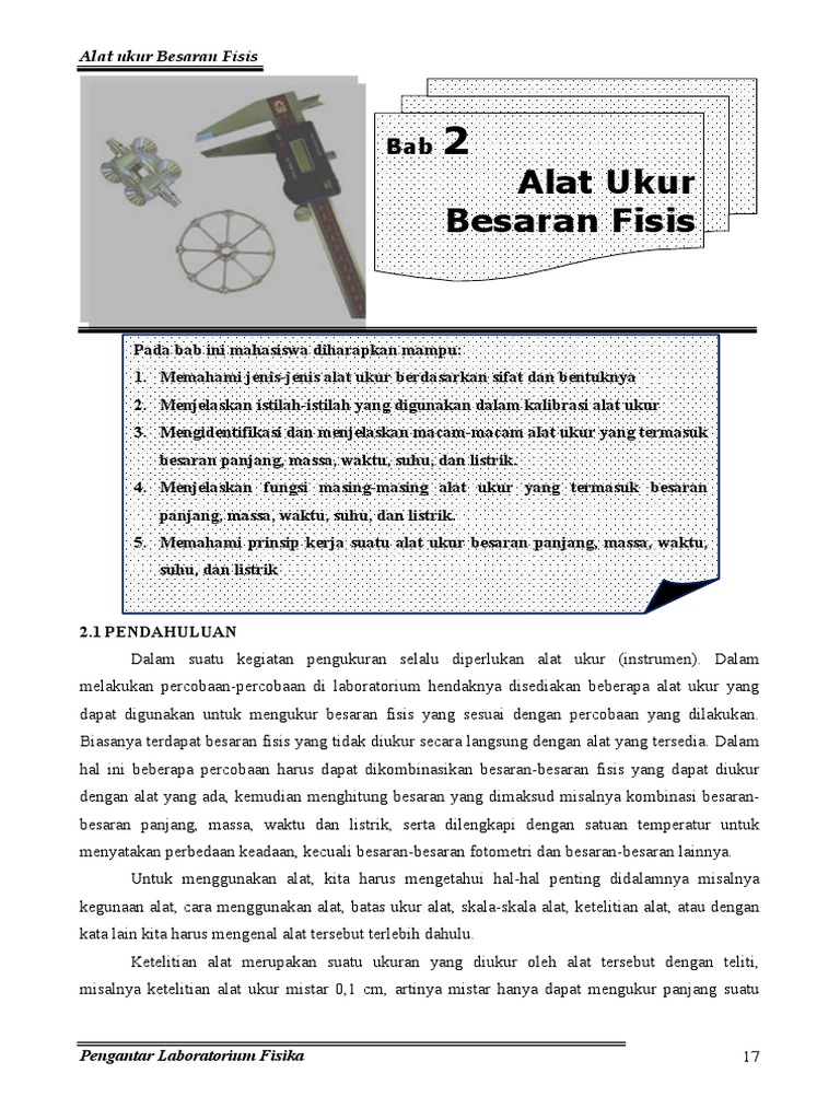 BUKU PENGANTAR LABORATORIUM Alat Ukur Be PDF | PDF
