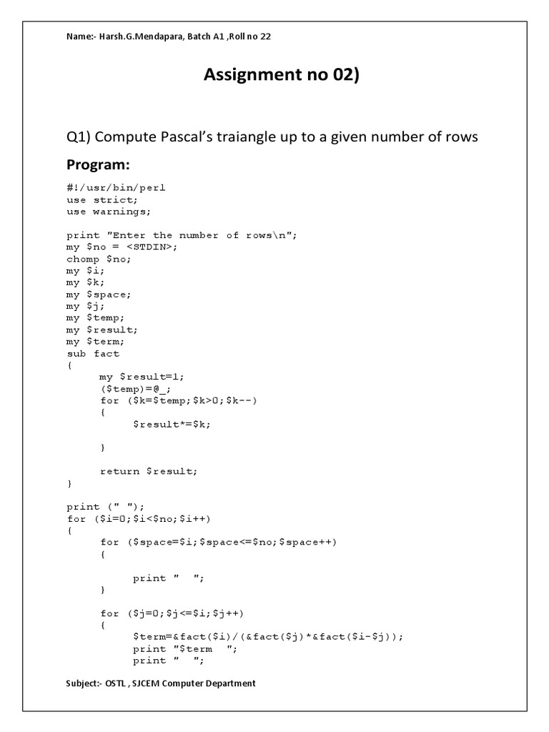 Assignment No 02 Pdf Computer Programming Computing 