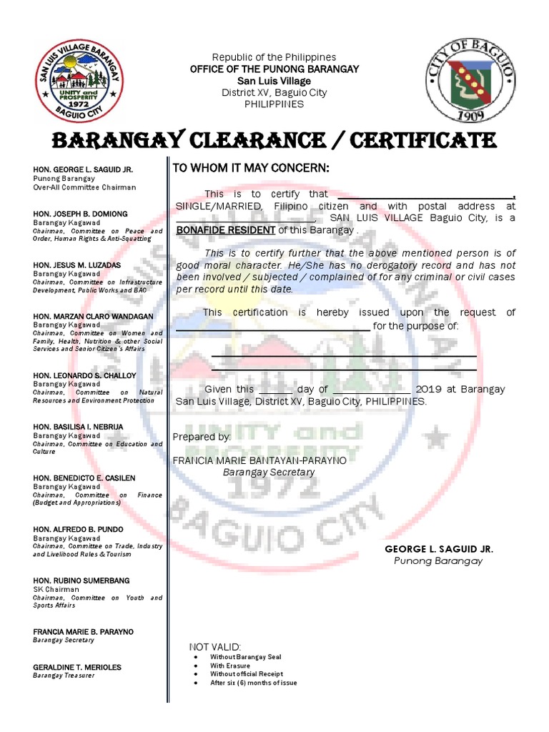 Blank Clearance | PDF | Justice | Crime & Violence