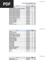 Catalogo Normas Tecnicas Copanit | PDF | sal | Leche
