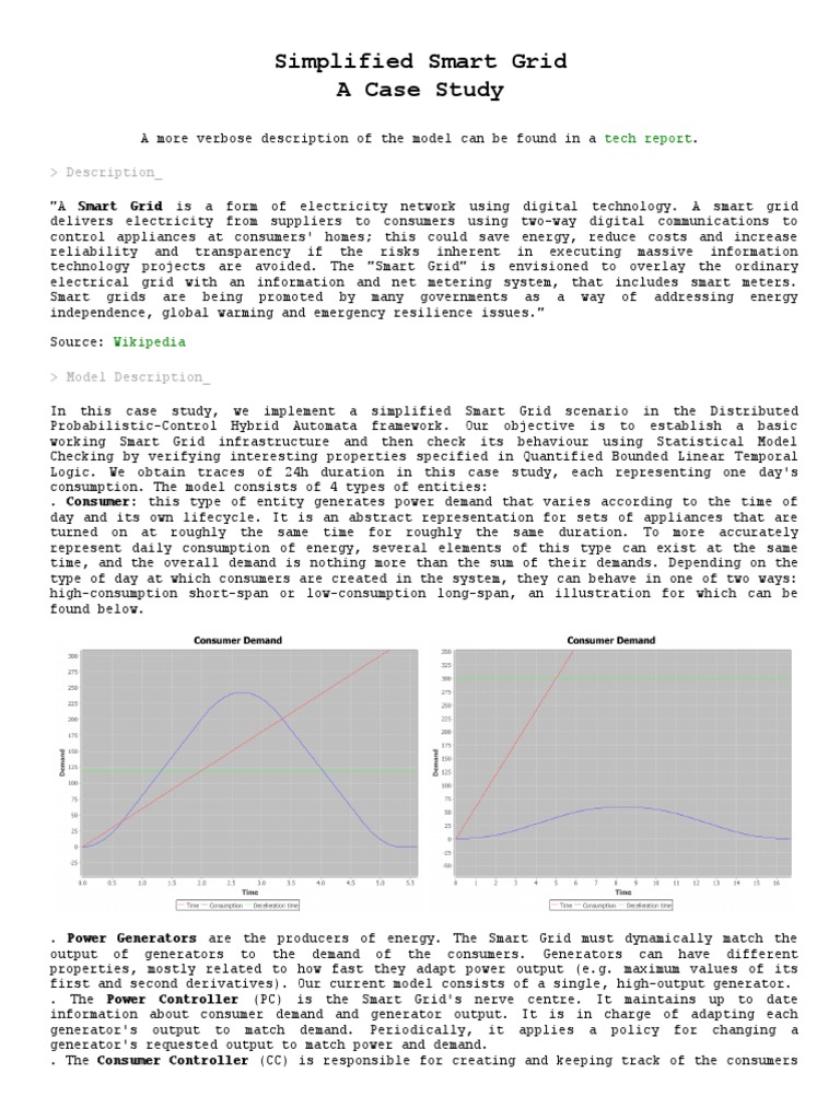 Smart Grid Case Study | PDF | Smart Grid | Electrical Grid