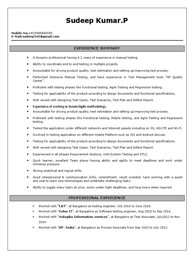 Sudeep Testing | PDF | Software Testing | Agile Software Development