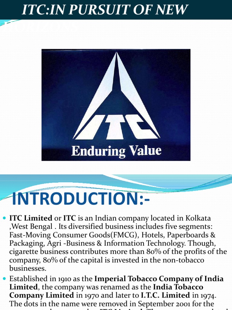 Itc | PDF