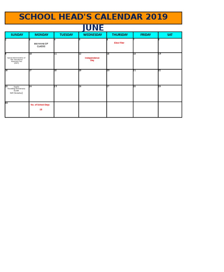 SH Calendar | PDF | Sports