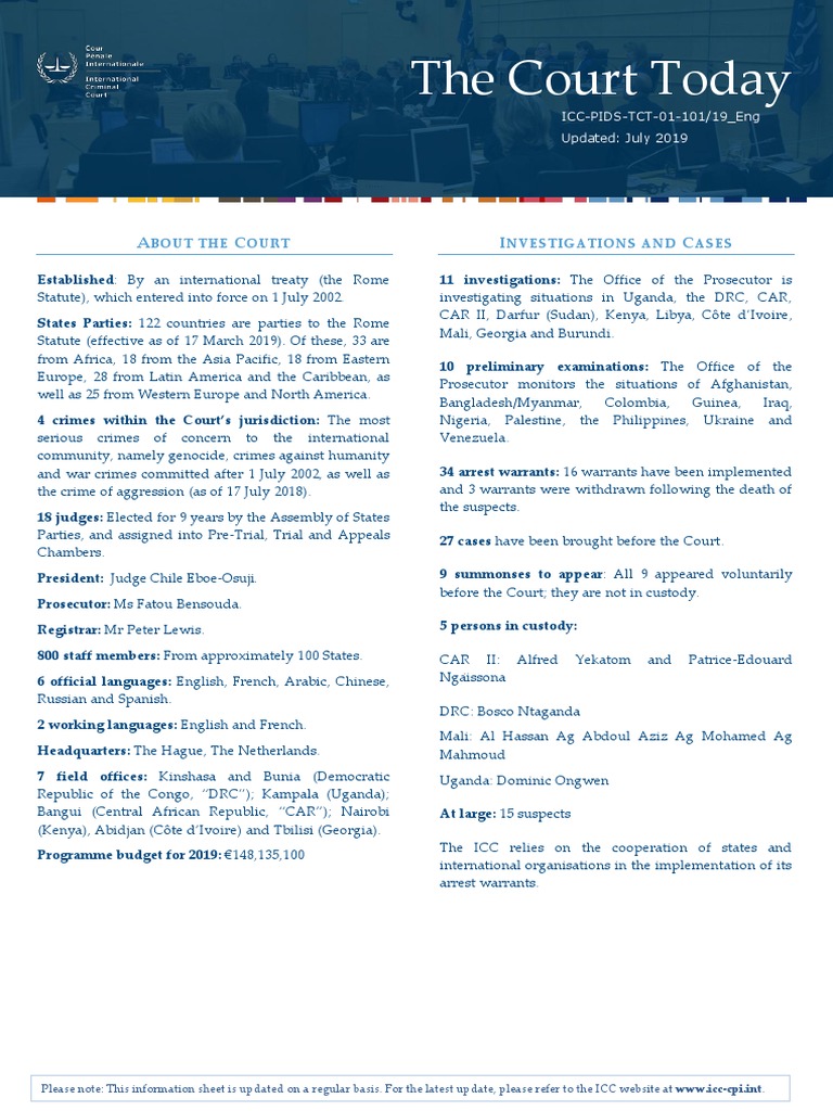 Case Laws | PDF | International Criminal Court | Common Law