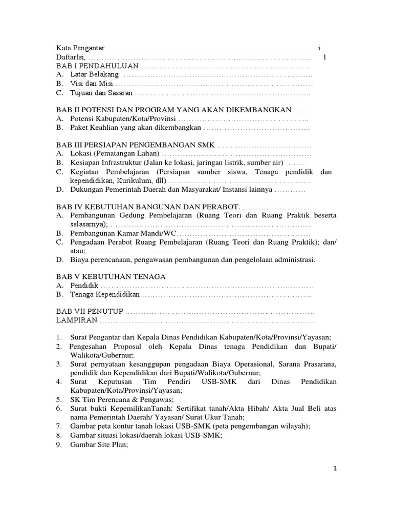 Proposal Usb SMK 2 | PDF