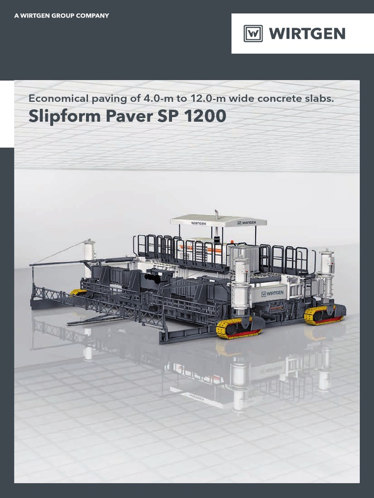 W Brochure SP1200 0116 EN | PDF | Road Surface | Road