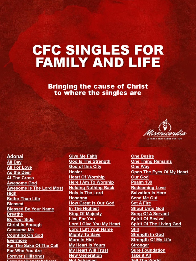 CFC SFL Songs PowerPoint | PDF | Salvation | Jesus