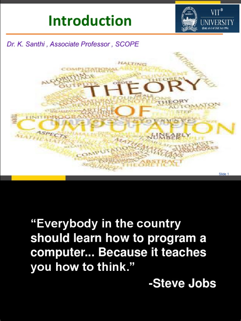 1 Introduction Pdf Computational Complexity Theory String