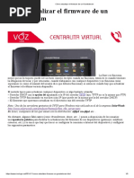 Actualización FortiOS-Fortigate | PDF | Tecnología