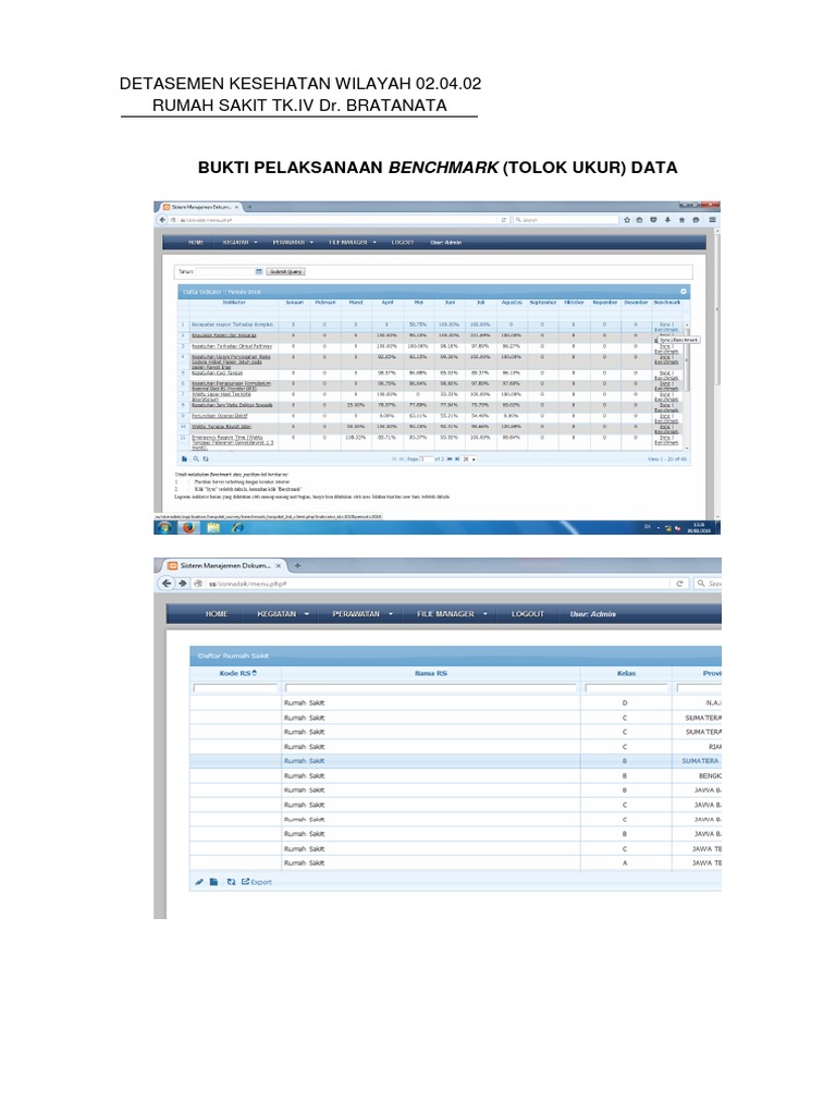 Bukti Benchmark | PDF | Sains & Matematika | Teknologi & Rekayasa
