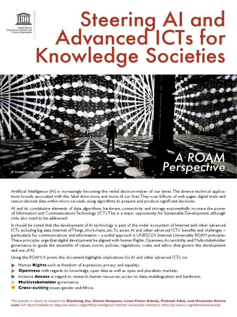 Unesco-Steering AI For Knowledge Societies | PDF | Artificial ...