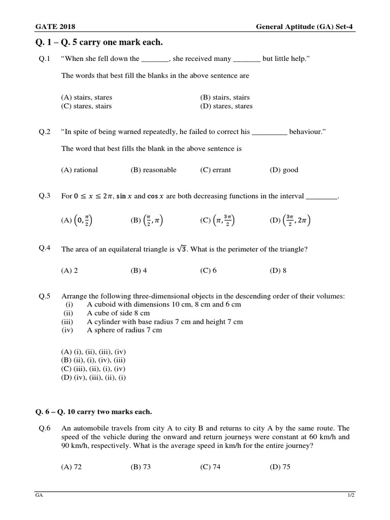 PH-GATE-2018-P (Gate2016.info) PDF | PDF | Polarization (Waves) | Electron