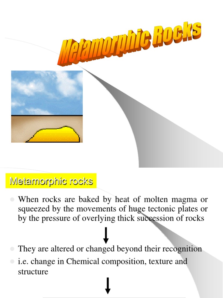 Metamophic Rock | PDF | Rock (Geology) | Slate