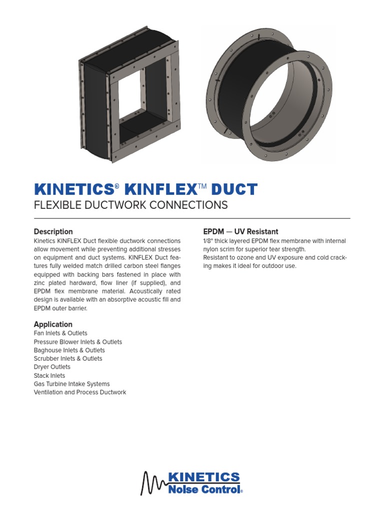 Duct Flexible Connections | PDF | Duct (Flow) | Galvanization