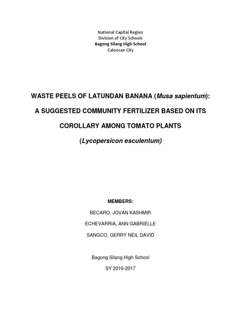 SIP Cover Page | PDF