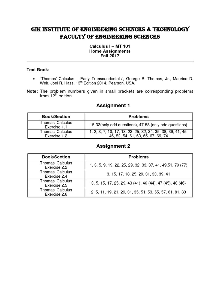 Gik Institute of Engineering Sciences & Technology Faculty of Engineering Sciences | PDF