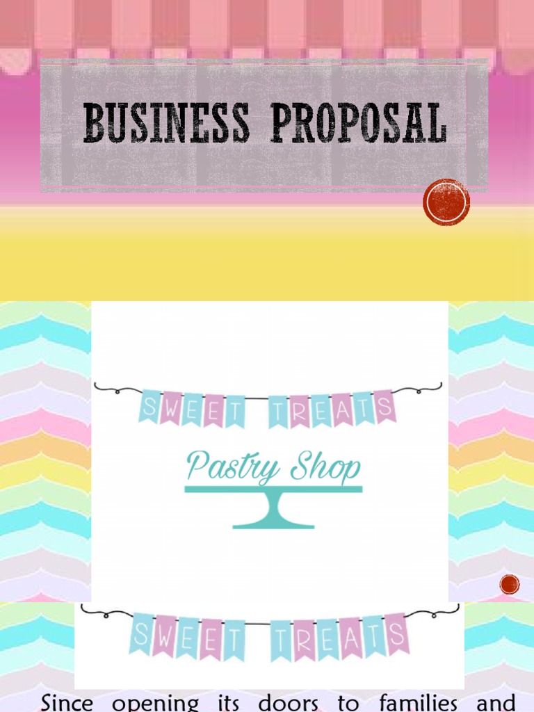 Business Proposal | PDF | Cakes | Cupcake