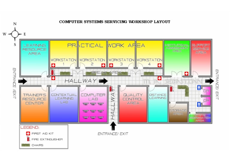 Computer Systems Servicing Workshop Layout | PDF