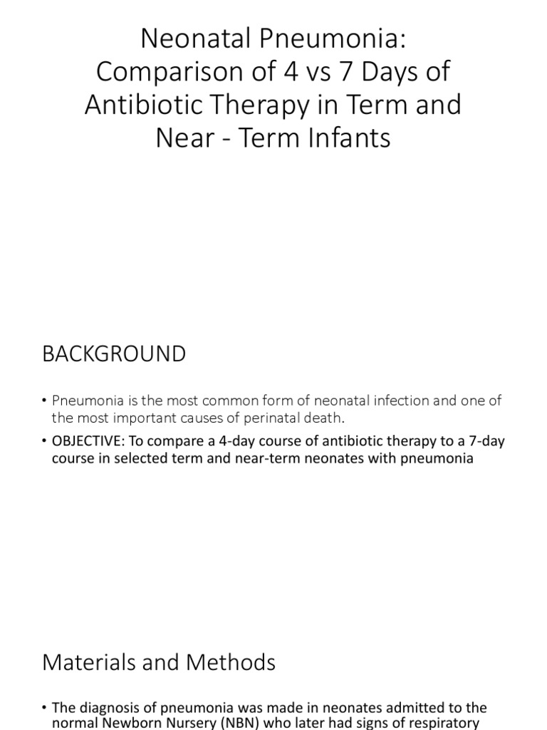 Nicu Neonatal Pneumonia Article | PDF | Pneumonia | Public Health