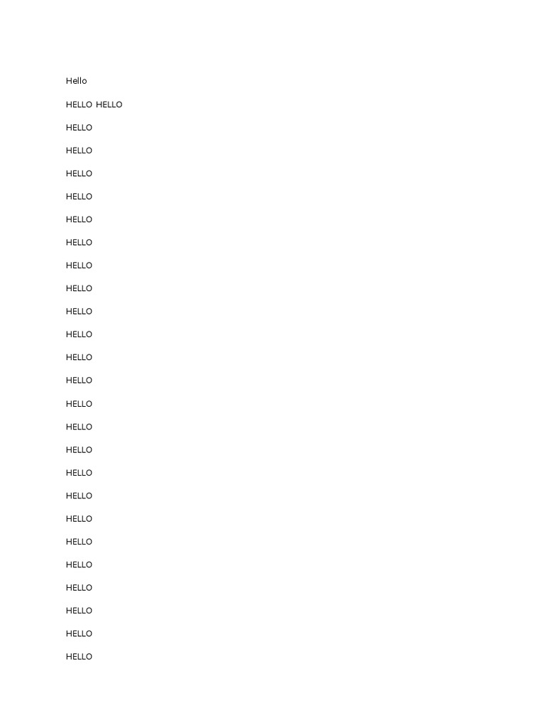 Hello | PDF | Lifestyle