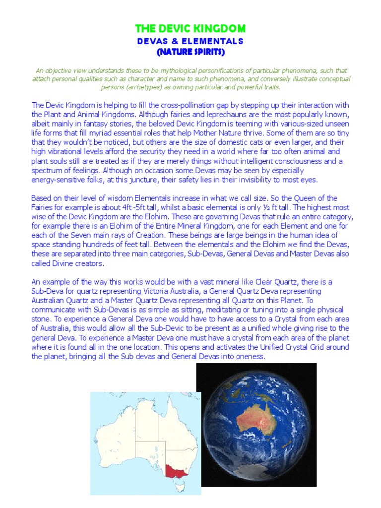 The Devic Kingdom | Consciousness | Soul