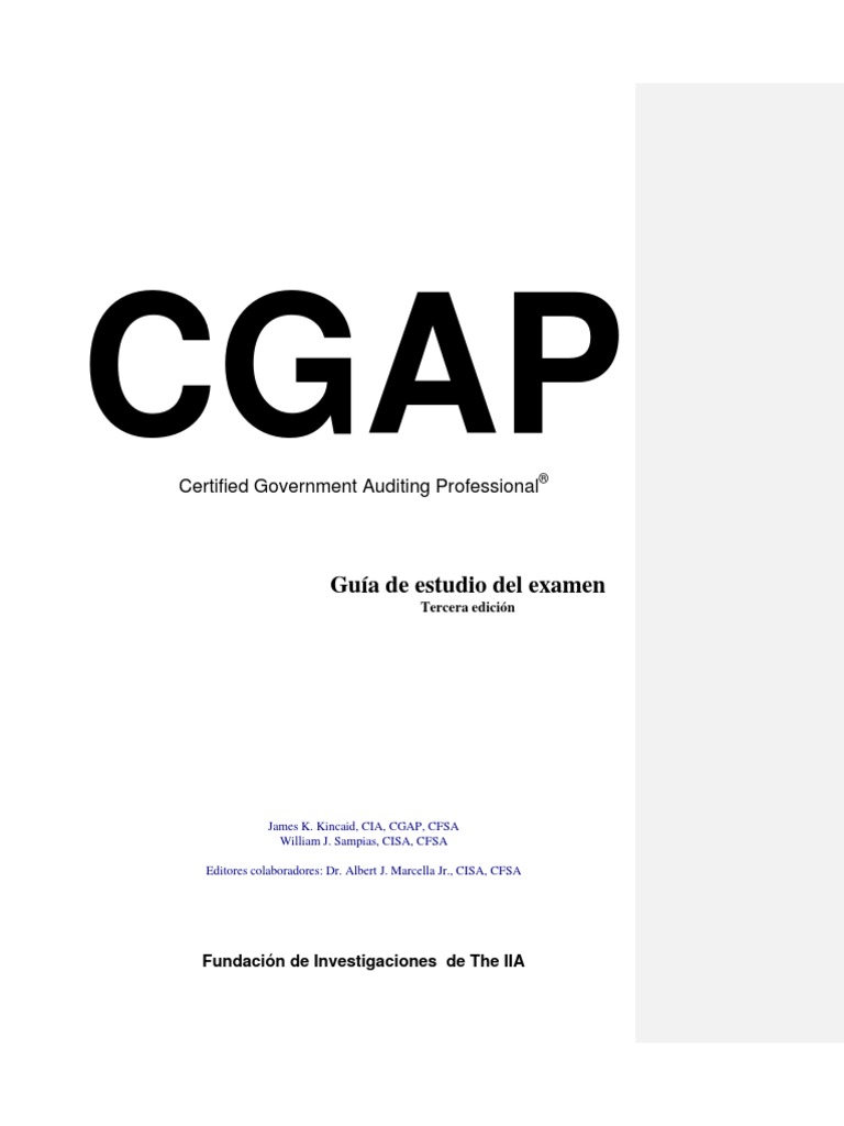Cgap Manual Esp | PDF | Prueba (evaluación) | Planificación