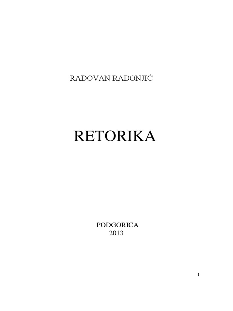 RETORIKA | PDF