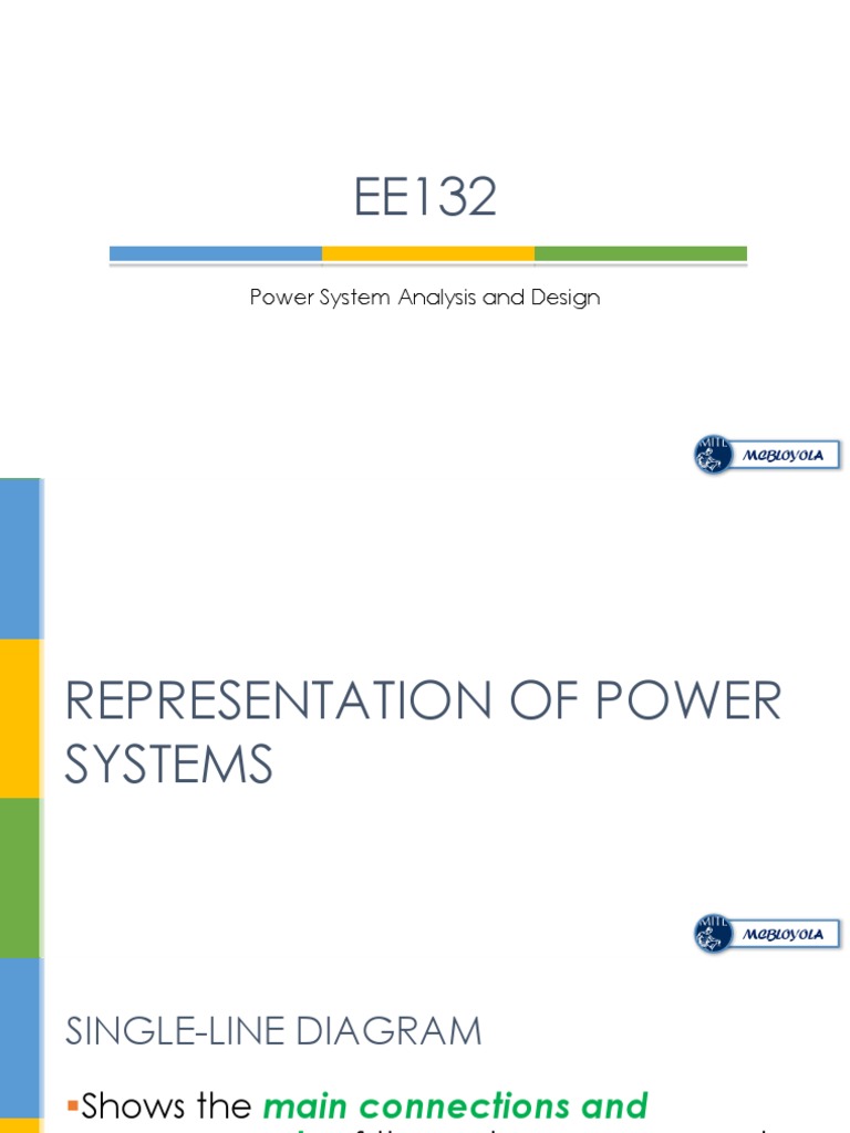 Representation of Power Systems | PDF | Electrical Impedance | Electric ...