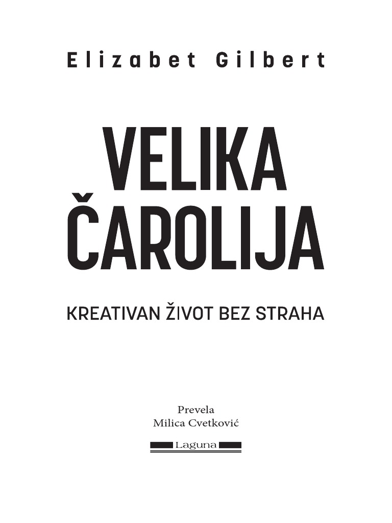 Laguna Velika Carolija | PDF