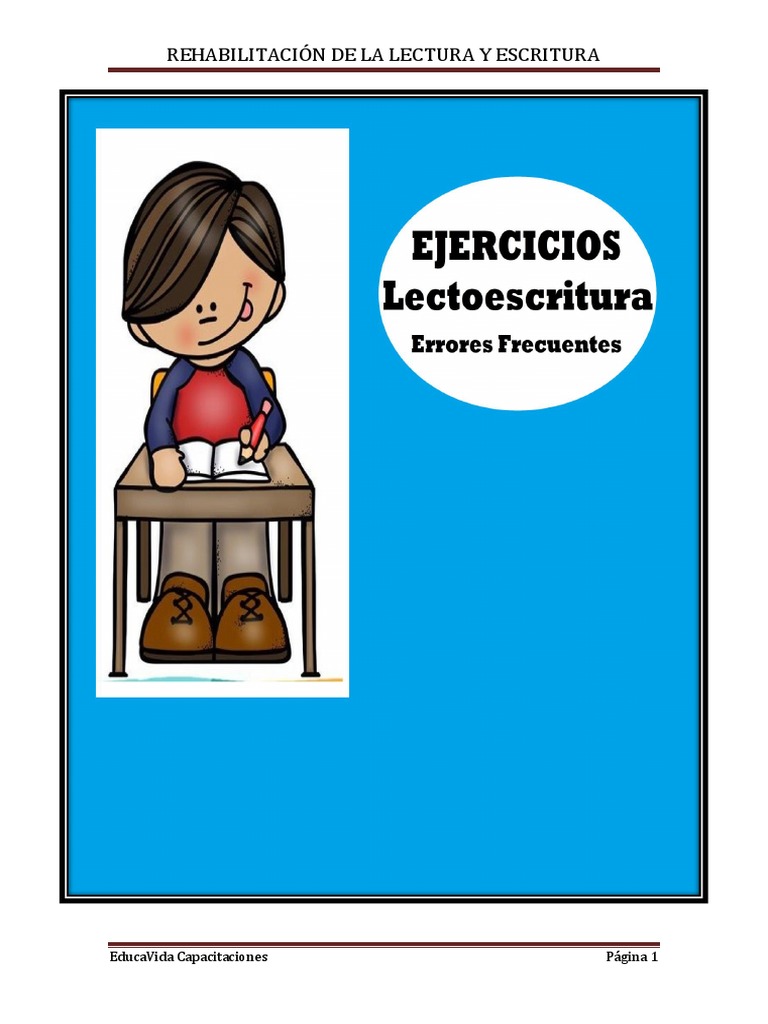 Ejercicios de Lectoescritura | PDF | Palabra | Escritura