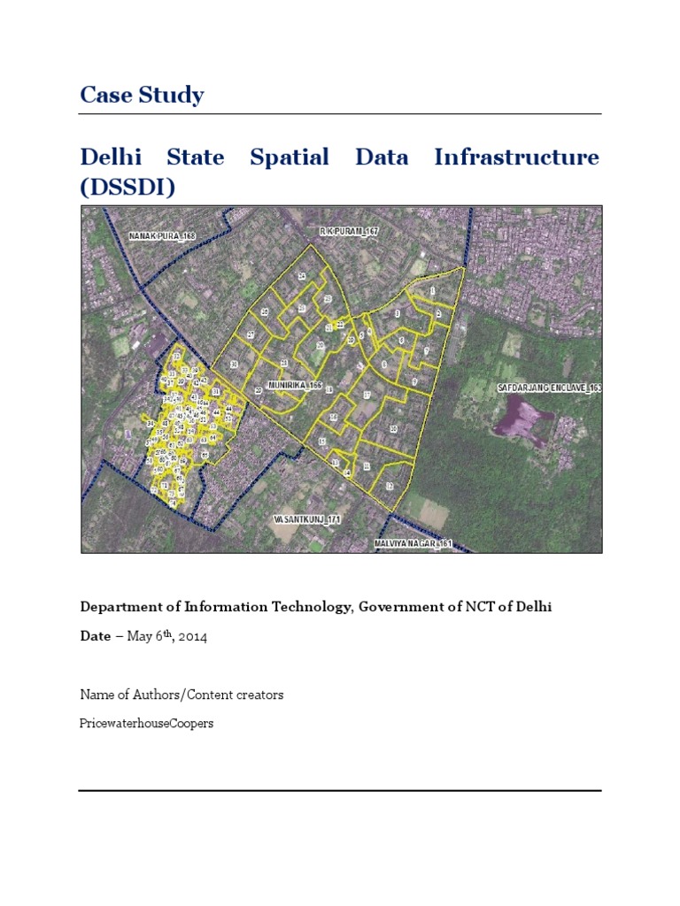 DSSDI Case Study v1.0 | PDF | Geographic Information System | Computer ...
