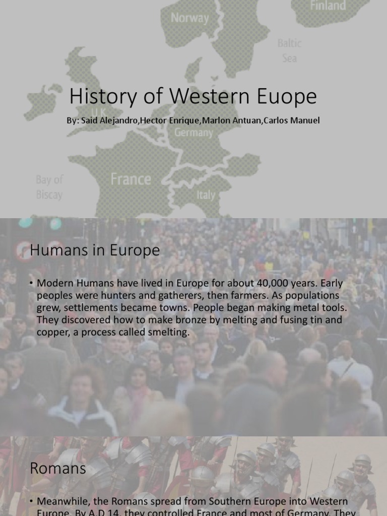 Overview of Western European History | PDF | World War II | Allies Of ...