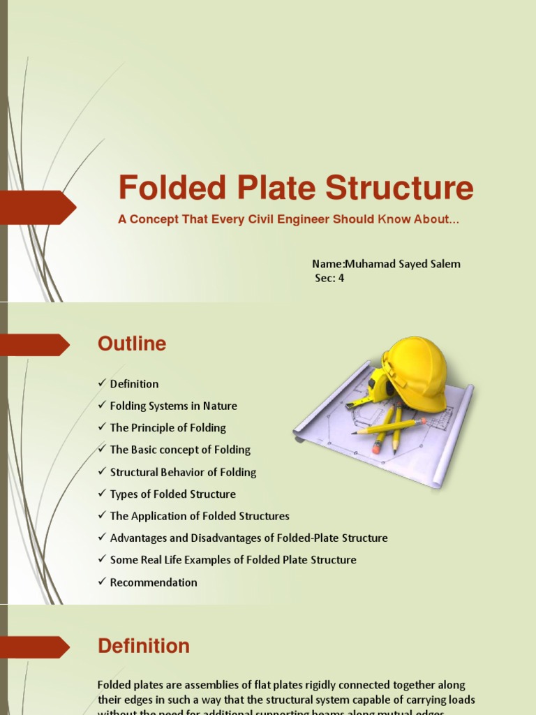 Folded Plate Structure: A Concept That Every Civil Engineer Should Know ...