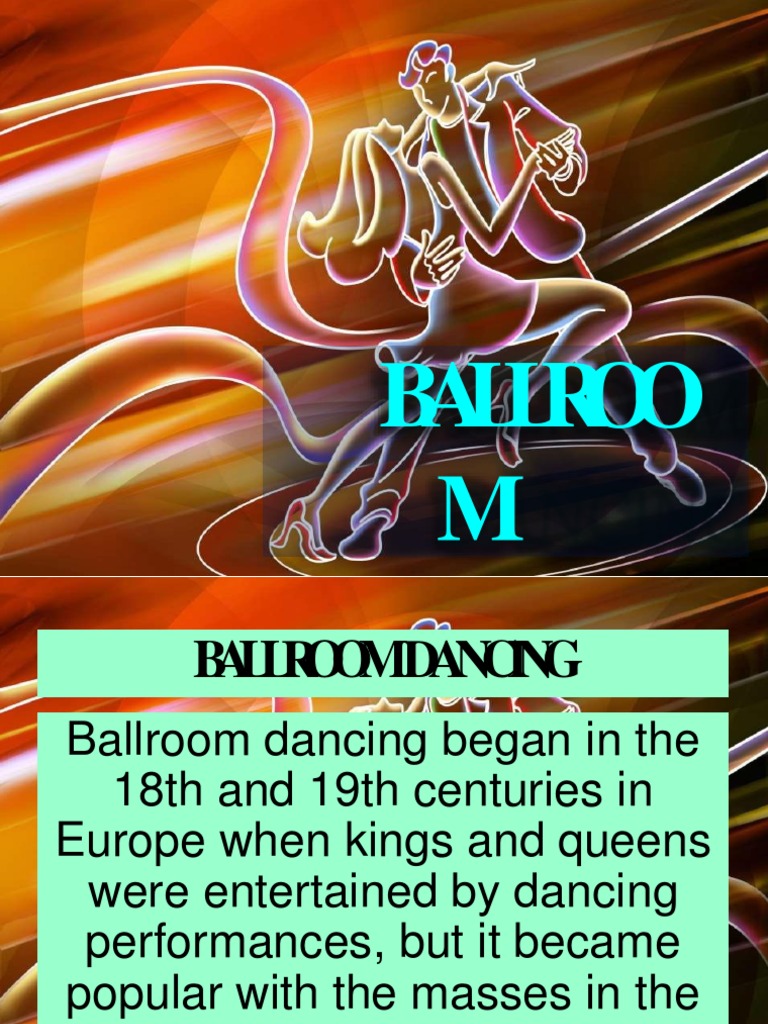 Ballroo M Dancing | PDF | Ballroom Dance | Tango
