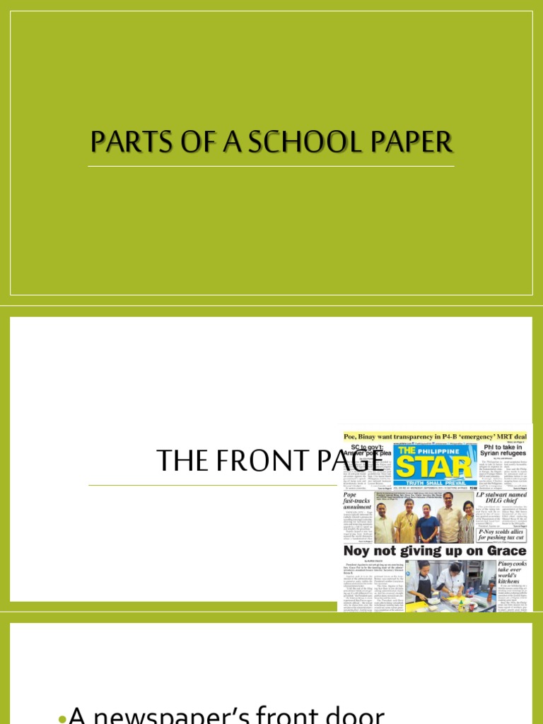 School Paper | PDF