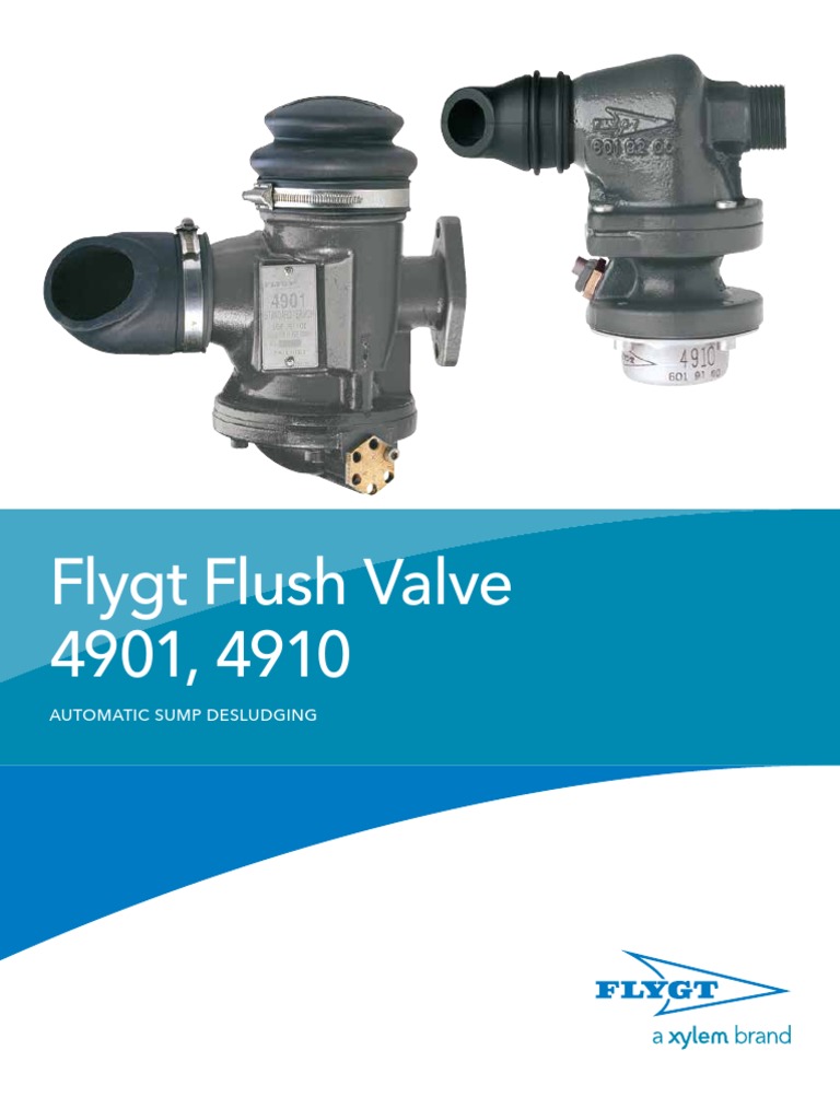 Flush Valve | PDF | Pump | Valve