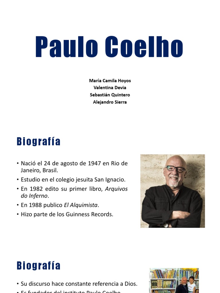 Biografía de Paulo Coelho | PDF | Ciencias sociales