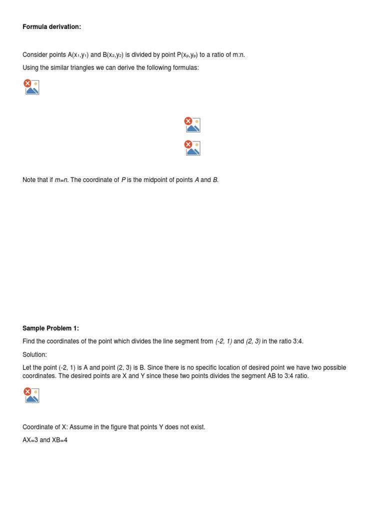 Formula Derivation | PDF