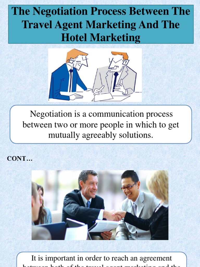 Travel Agent and Hotel Negotiation Guide | PDF