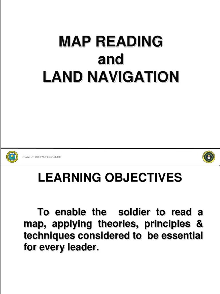 Map Reading and Land Navigation | PDF | Map | Topography