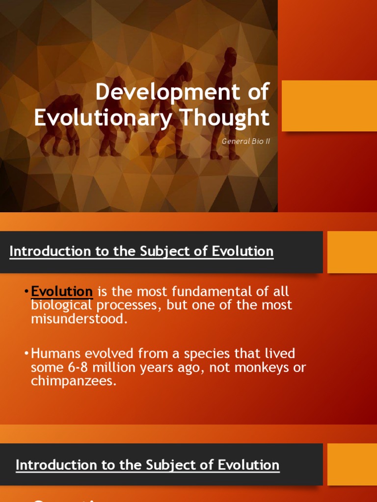 1555241244854_Development of Evolutionary Thought.pptx | Natural ...