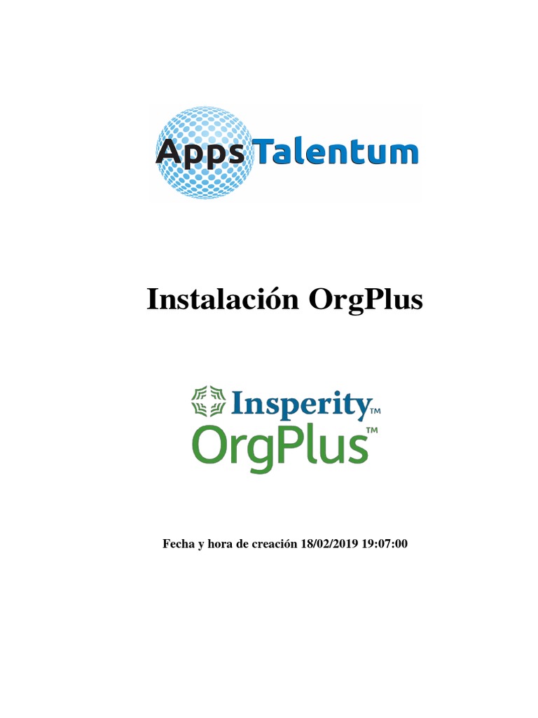 Instalación OrgPlus 2019 - Licencia Full | PDF | Point and Click | Ventana (informática)