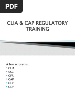 CAP Accreditation Checklists - 2021 Edition: Checklists Subdisciplines ...