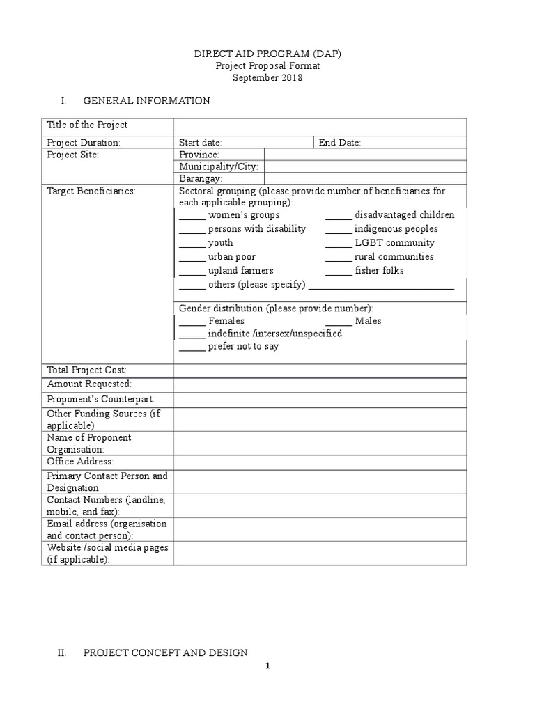 2018 Final DAP Project Proposal Format | PDF | Social Exclusion | Risk