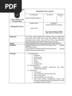 SOP Pemeriksaan Inspekulo | PDF