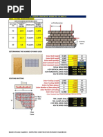 Masonry Tables | PDF | Mortar (Masonry) | Cement