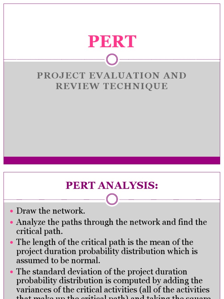 Pert and S Curve | PDF | Mathematical And Quantitative Methods ...