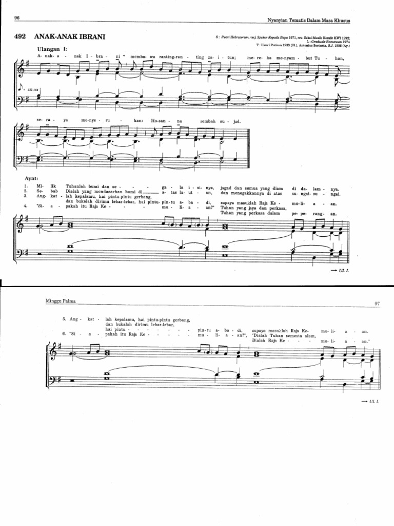 492 Anak-Anak Ibrani PDF | PDF