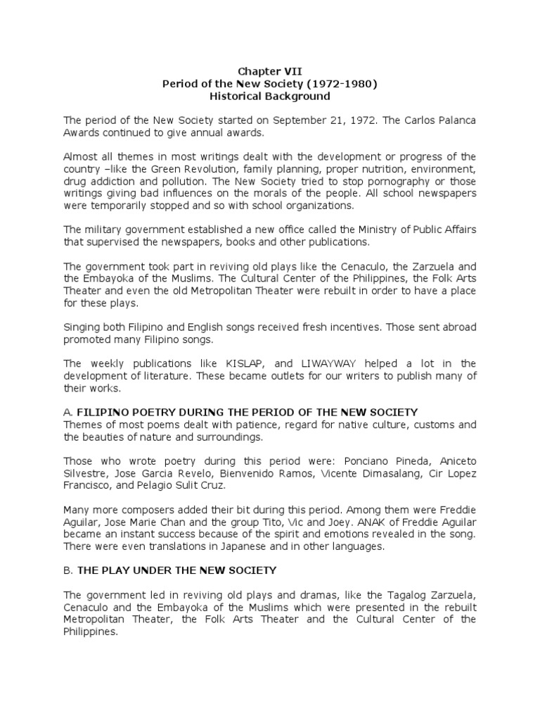 Chapter Vii | PDF | Philippines